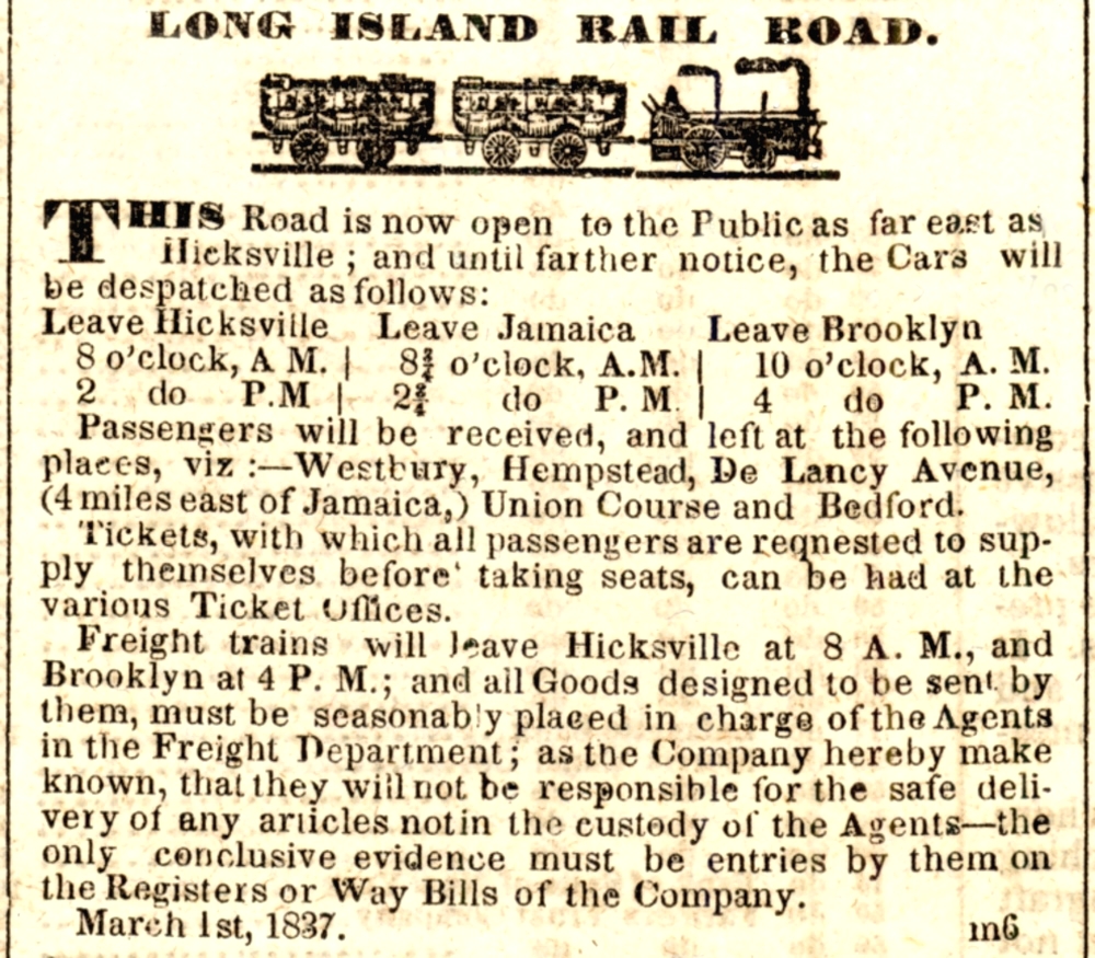 LONG ISLAND RAIL ROAD HISTORY, Online Museum of Long Island Rail Road ...